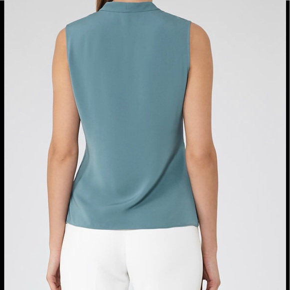 Reiss | Tops | Reiss Orionblue Twist Top | Poshmark